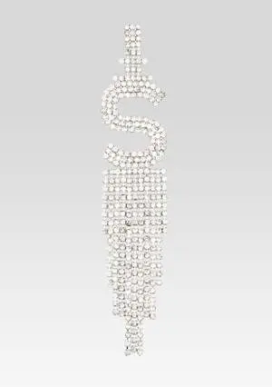Retrofete Alphabet Earring - Silver
