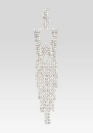 Retrofete Alphabet Earring - Silver