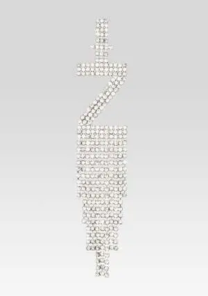 Retrofete Alphabet Earring - Silver