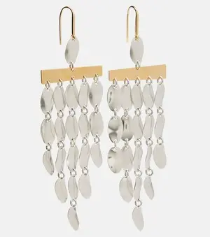 Isabel Marant Embellished Drop Earrings - Silver