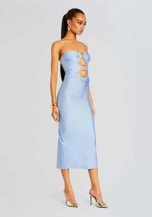 SHANI SHEMER Lily Lycra Maxi Dress