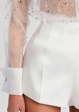Retrofete Marie Short - White
