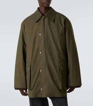 Our Legacy Hunter Cotton-blend Canvas Jacket - Green