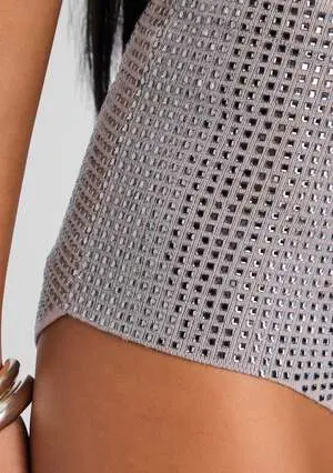 Retrofete Embellished Knit Shorts