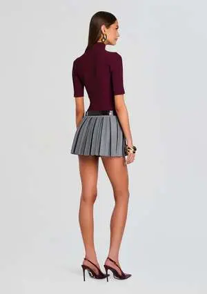 Retrofete Darlene Knit Mini Skirt