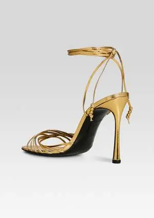 Retrofete Lucio Sandal - Gold Mirror