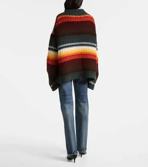 Khaite Yanis Striped Cashmere Sweater - Multicoloured