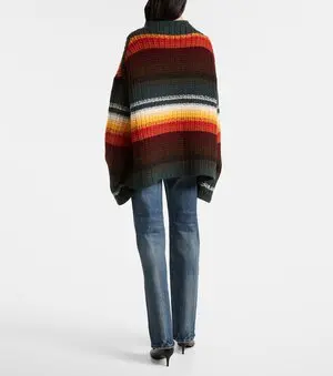 Khaite Yanis Striped Cashmere Sweater - Multicoloured