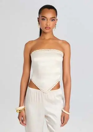 SEROYA Elowen Top - Eggshell