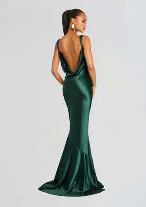 Retrofete Vinicia Gown - Pine