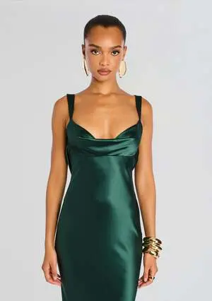 Retrofete Vinicia Gown - Pine