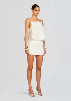 SEROYA Miley Linen Blend Top