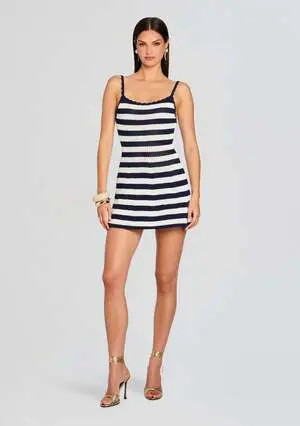 SEROYA Sienna Crochet Mini Dress