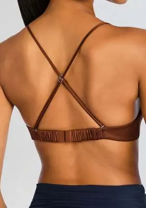 SEROYA Courtney Bralette - Burnt Toffee