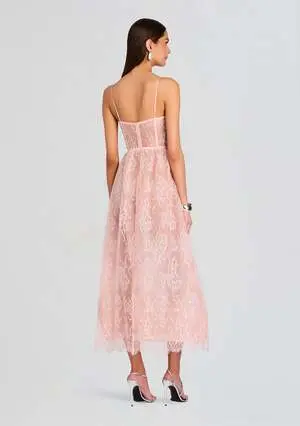 Retrofete Kendy Lace Midi Dress