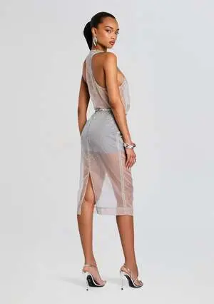 Retrofete Pari Embellished Skirt