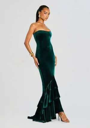 Retrofete Greta Velvet Gown
