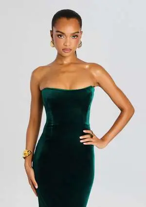 Retrofete Greta Velvet Gown