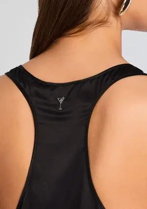 Retrofete Dori Silk Top - Black