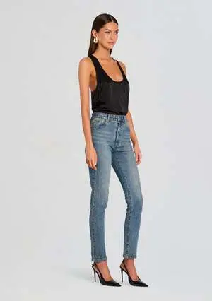 Retrofete Dori Silk Top - Black
