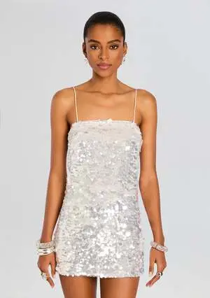 Retrofete Eleanora Sequin Mini Dress