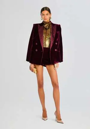 Retrofete Reffie Velvet Blazer