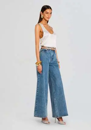 Retrofete Dori Silk Top - Bone