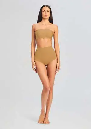 Commando Control Thong - Caramel