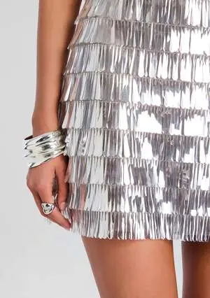 Retrofete Amalie Sequin Mini Dress