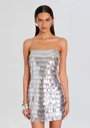 Retrofete Amalie Sequin Mini Dress