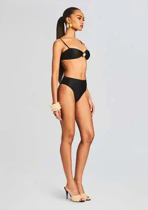 SHANI SHEMER Alba Bikini Bottom - Black
