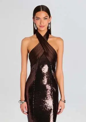 Retrofete Tamra Sequin Dress