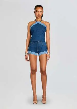 Retrofete Rhonda Denim Top