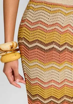 Retrofete Ivey Crochet Skirt