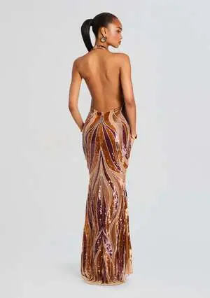 Retrofete Emryn Embellished Gown