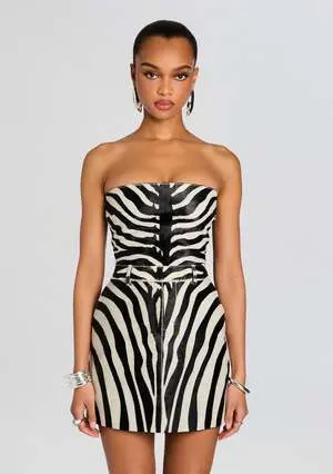 Retrofete Manon Strapless Mini Dress