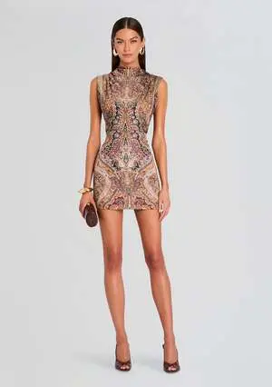 Hemant & Nandita Ruza Mini Dress