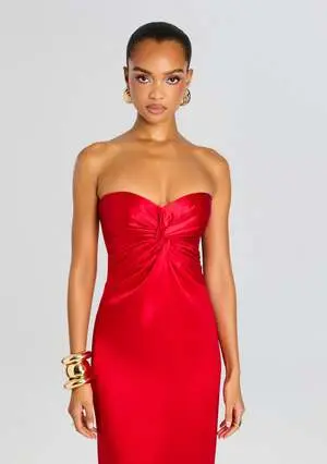 Retrofete Olivine Dress - Red