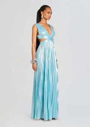 Retrofete Dracey Gown - Sky Blue