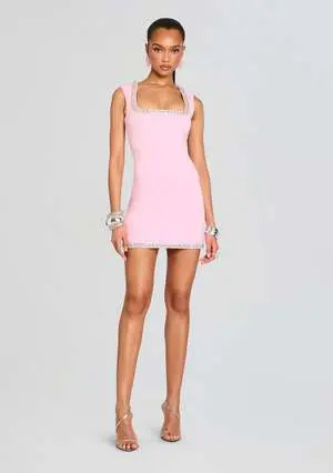 Retrofete Bexley Embellished Dress - Primrose