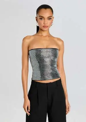 Retrofete Valery Embellished Top