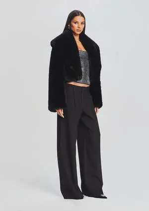 Retrofete Cadence Faux Fur Coat