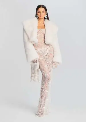 Retrofete Cadence Faux Fur Coat