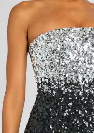 Retrofete Kameron Embellished Mini Dress - Black/silver