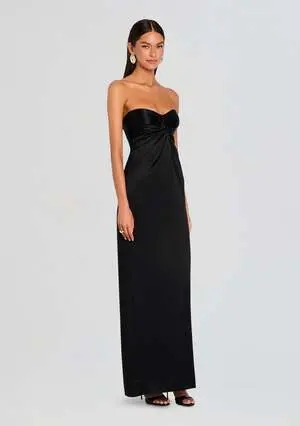Retrofete Olivine Knotted Dress - Black