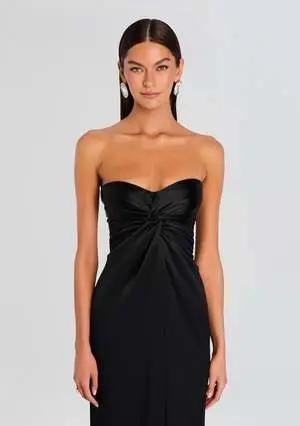 Retrofete Olivine Knotted Dress - Black