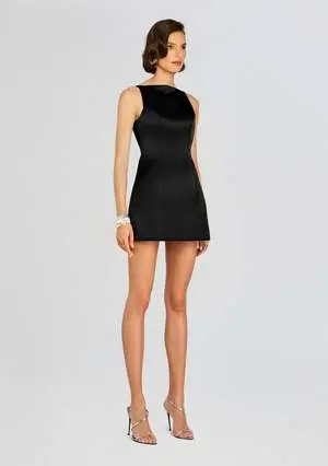 Retrofete Livie Mini Dress - Black