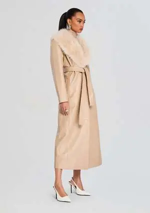 Retrofete Kieran Lambskin Trench Coat