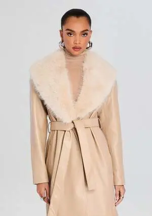 Retrofete Kieran Lambskin Trench Coat