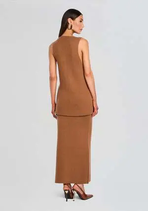 SEROYA Hazel Knit Maxi Skirt